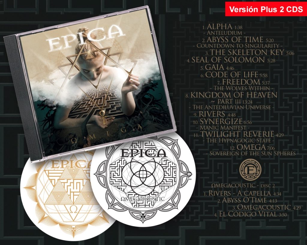 Epica – Omega 2 CDS (Edición Limitada a Pocas Unidades) – AR Music Store